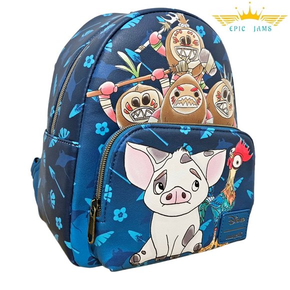 Loungefly | Bags | Loungefly Disney Moana Pua Hei Hei Kakamora Floral Mini Backpack New | Poshmark
